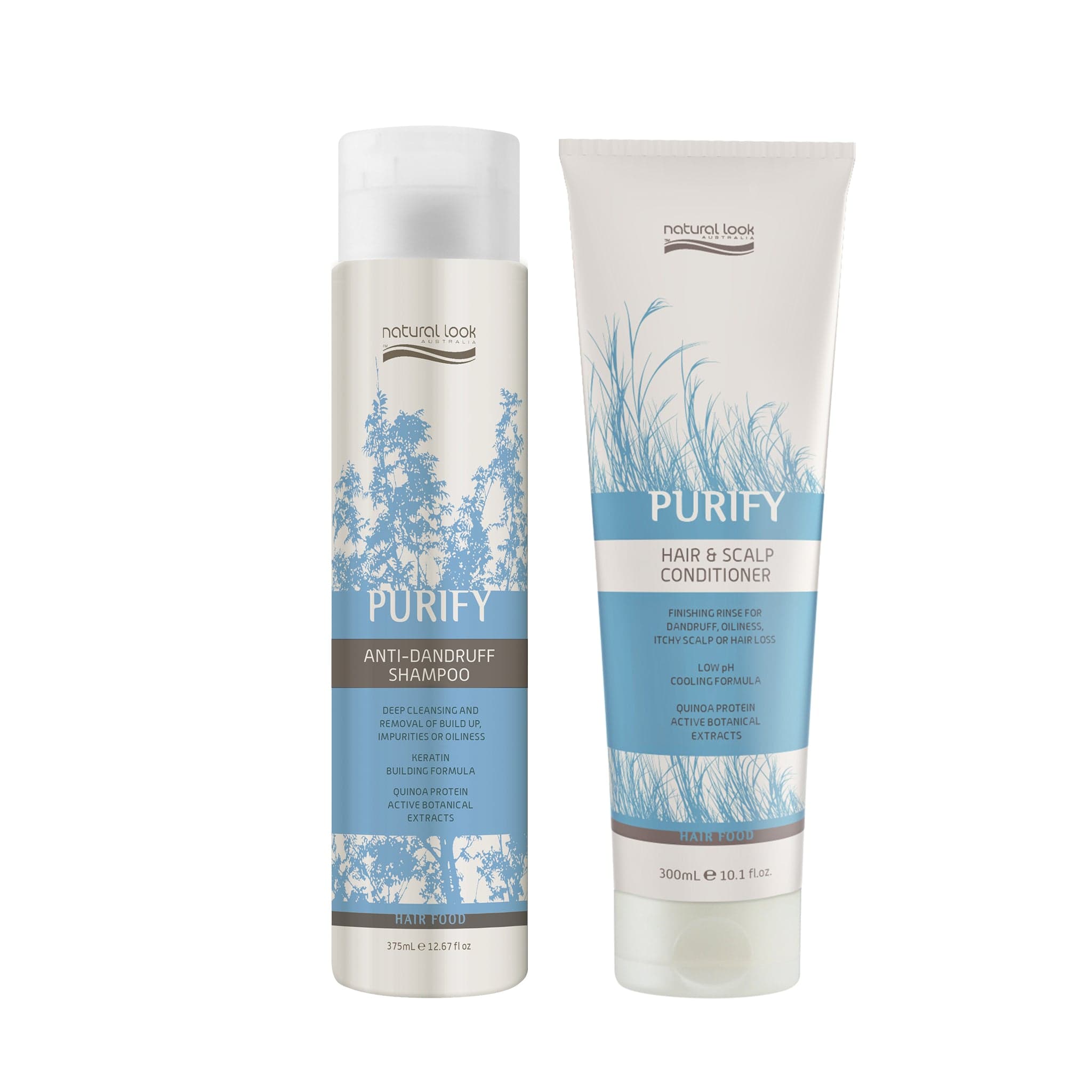 Purify Anti-Dandruff Shampoo & Conditioner Bundle – Natural Look Australia