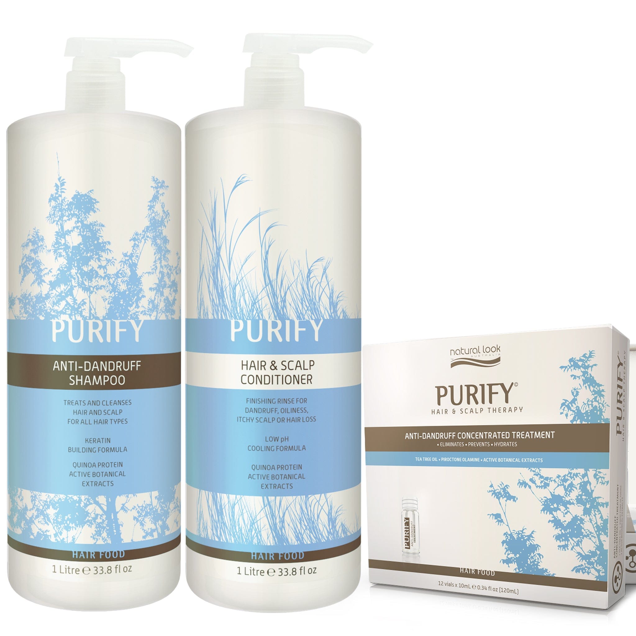Purify Anti-Dandruff Treatment Bundle – Natural Look Australia