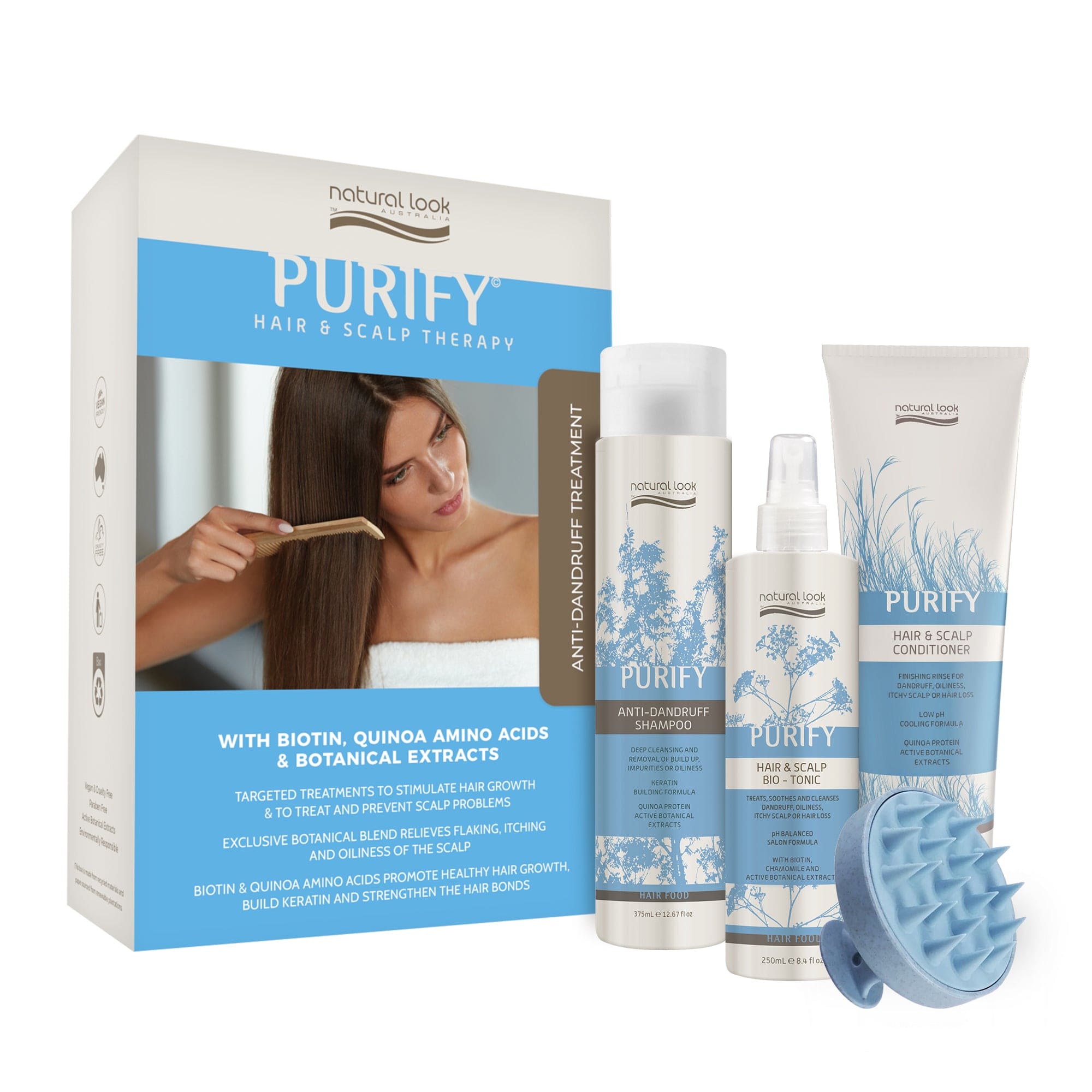 Purify Anti-Dandruff Treatment Bundle – Natural Look Australia