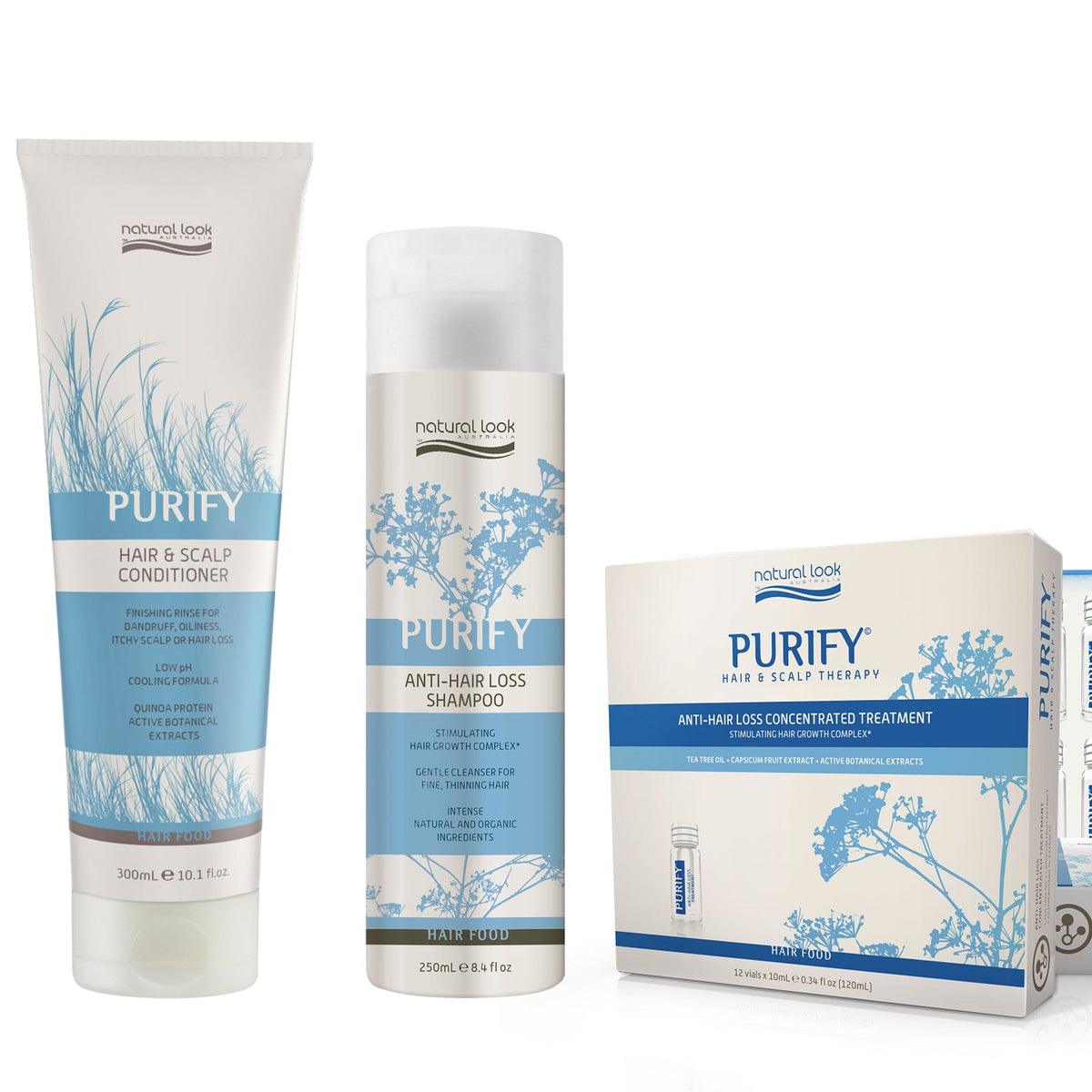 Purify Anti-Hair Loss Treatment Bundle – Natural Look Australia