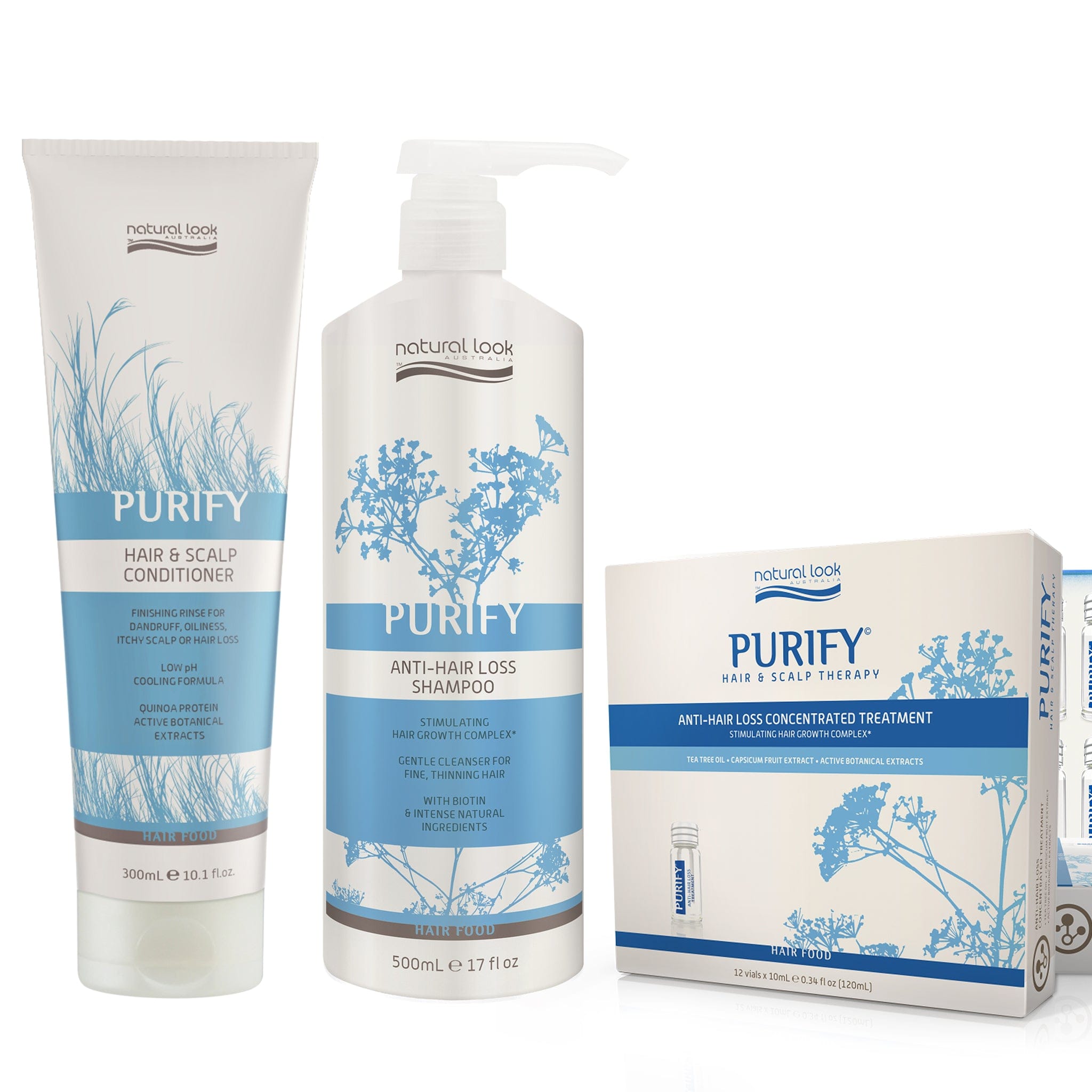 Purify Anti-Hair Loss Treatment Bundle – Natural Look Australia