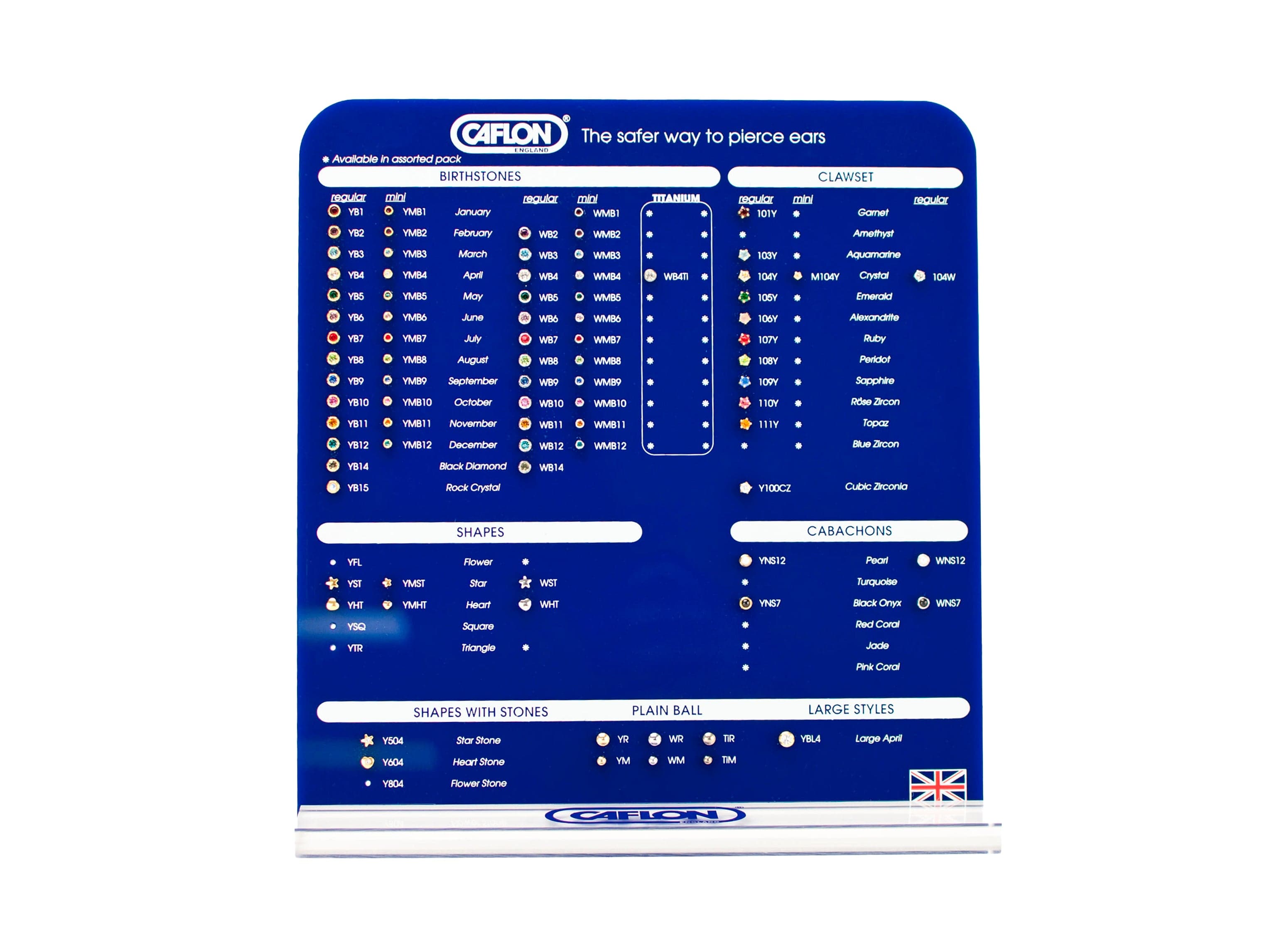 Caflon Blu Display Board – Natural Look Australia
