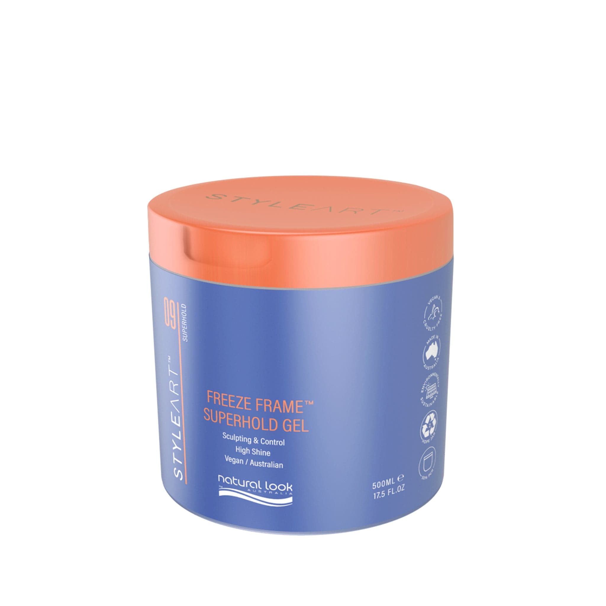 Freeze Frame Superhold Styling Gel – Natural Look Australia