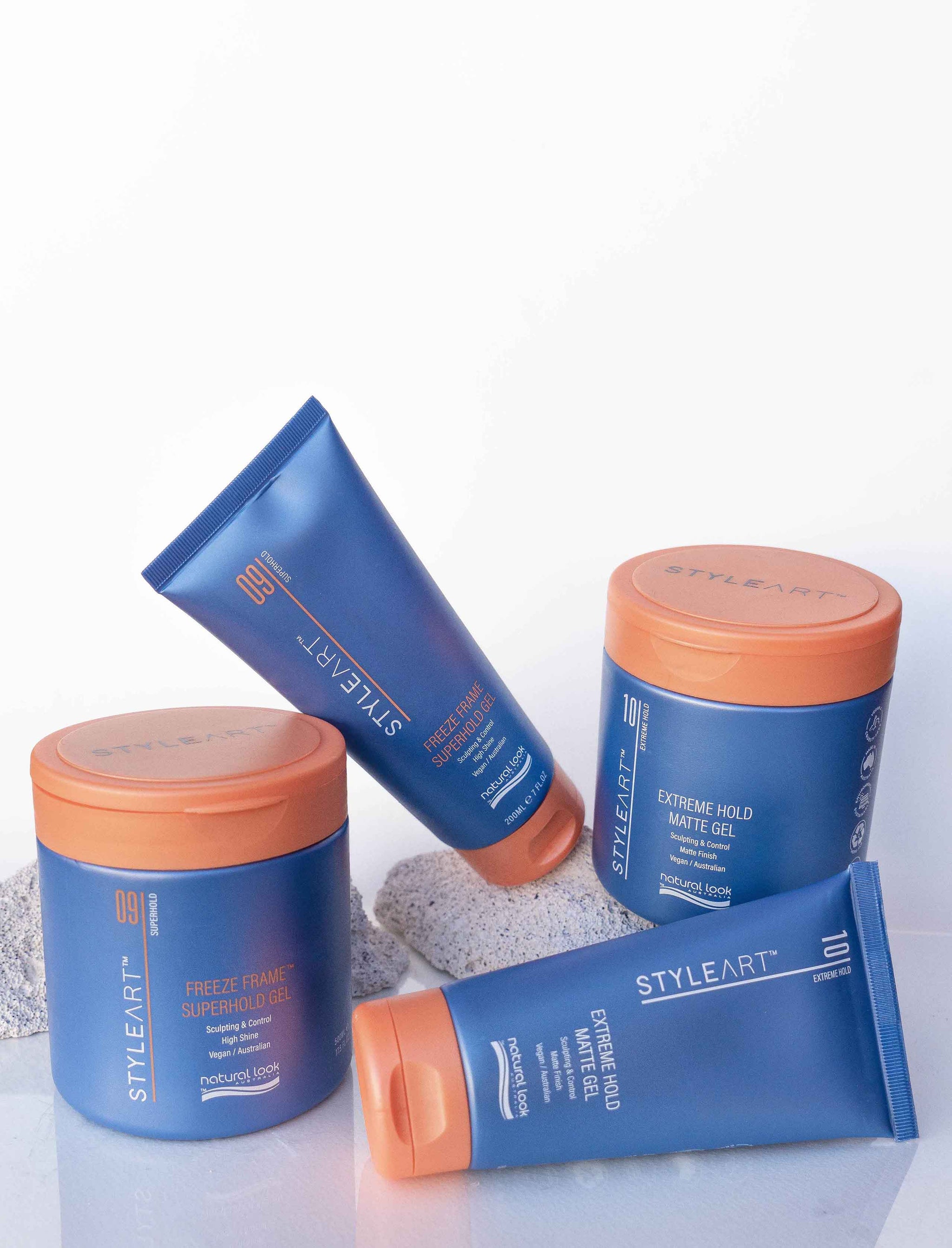 Freeze Frame Superhold Styling Gel – Natural Look Australia