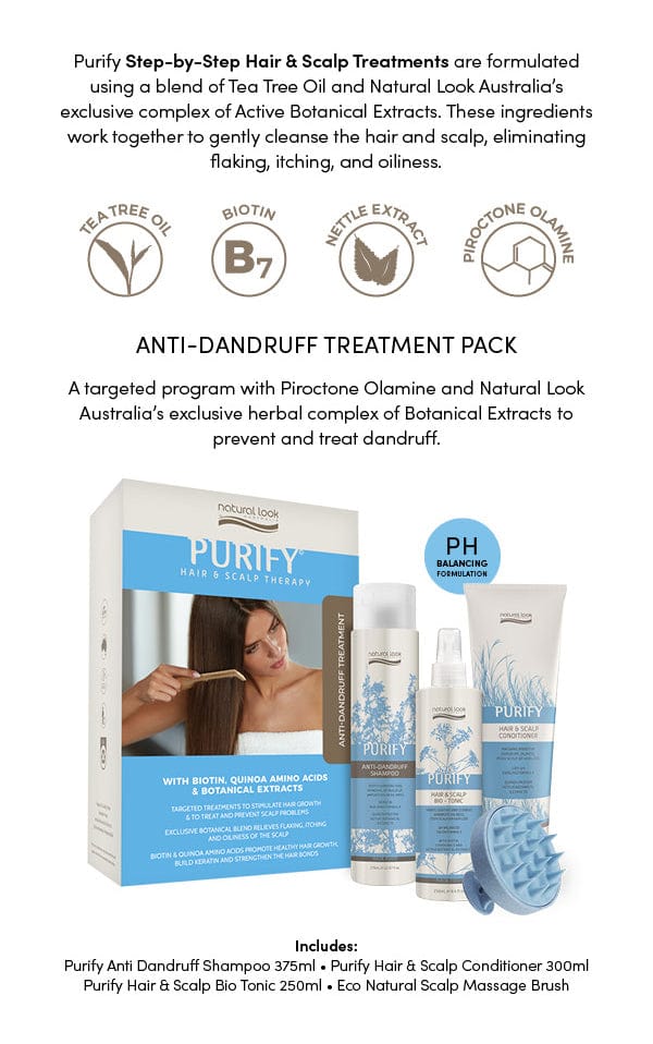 Purify Anti-Dandruff Treatment Bundle – Natural Look Australia