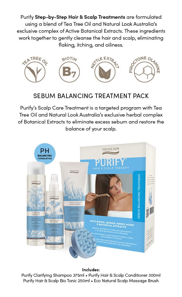 Purify Anti-Dandruff Treatment Bundle – Natural Look Australia