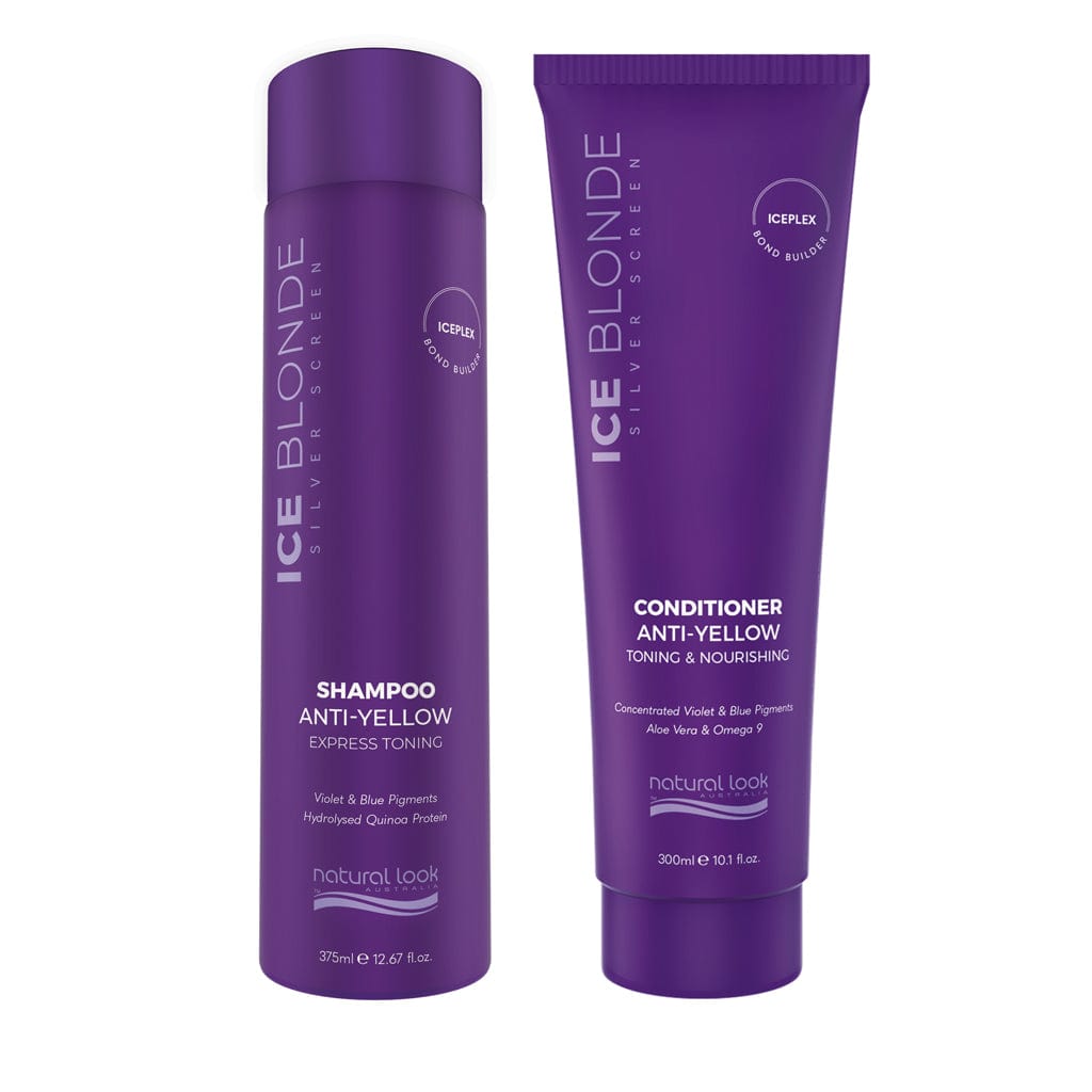 Silver Screen Ice Blonde Shampoo & Conditioner Bundle – Natural Look ...
