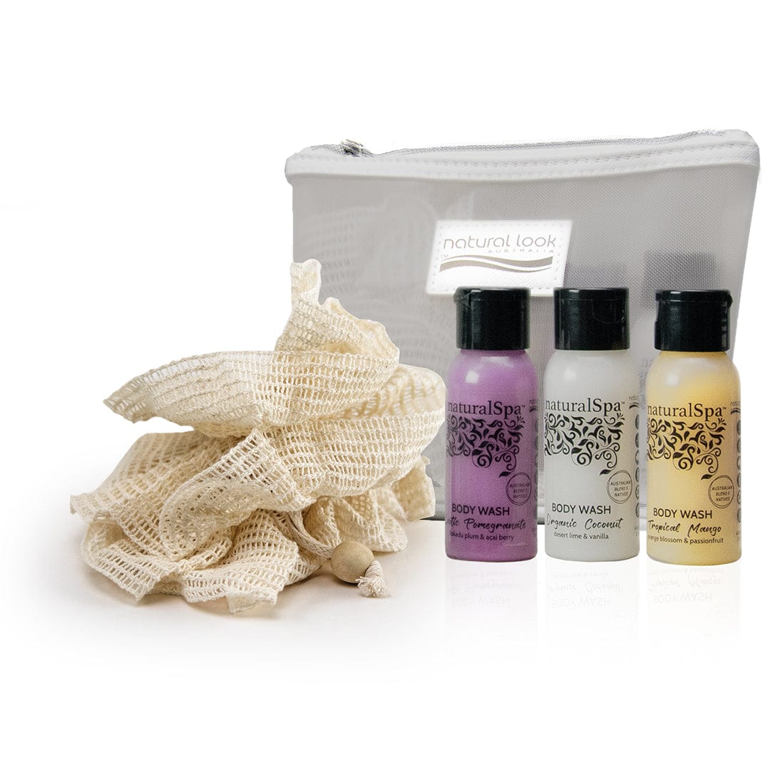 NaturalSpa Body Wash Travel Pack – Natural Look Australia