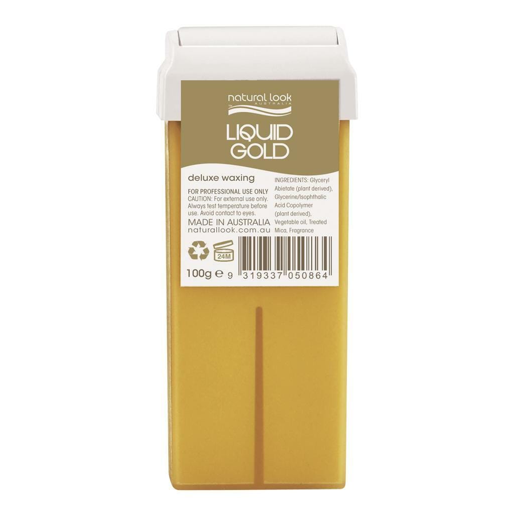 Depilatory Waxing Liquid Gold Strip Wax – Natural Look Australia