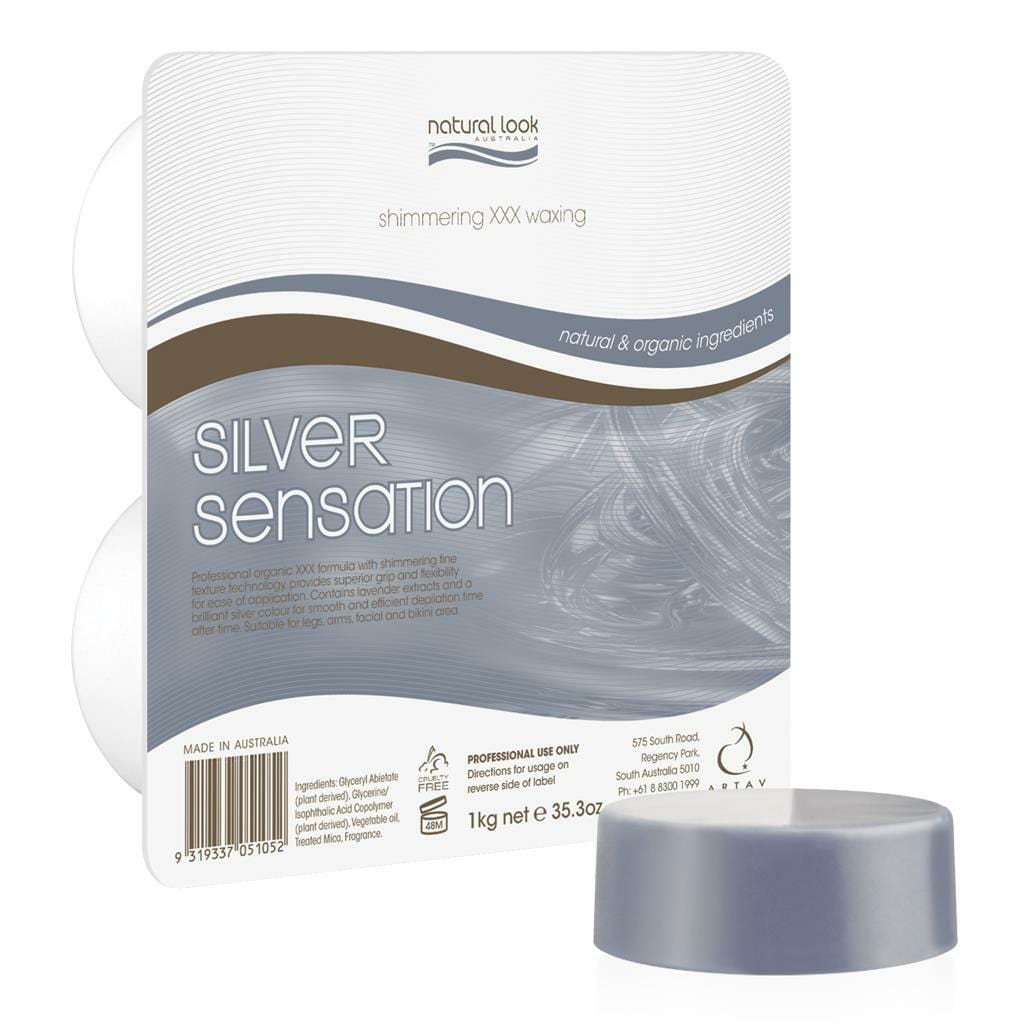 Depilatory Waxing Silver Sensation Hot Wax – Natural Look Australia